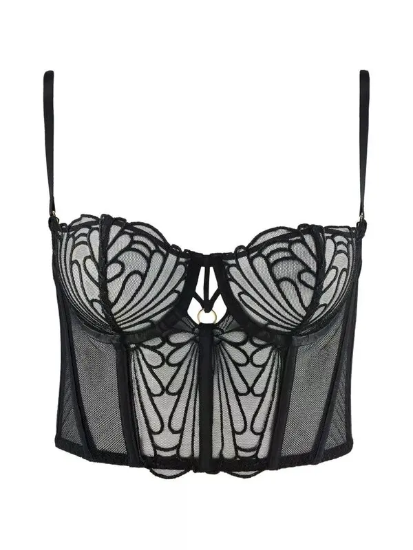 AUBADE Embroidered-detail Bustier