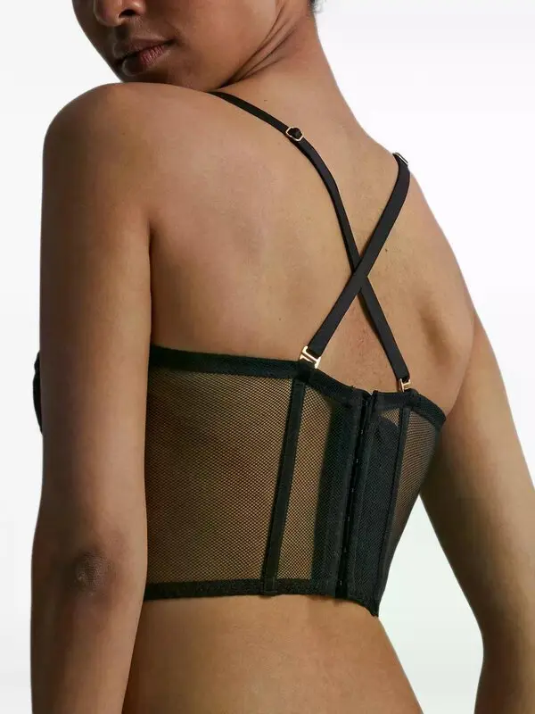 AUBADE Embroidered-detail Bustier