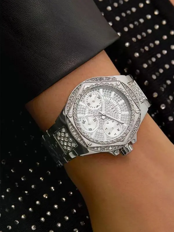 Guess Envy Crystal-embellished 38mm Watch