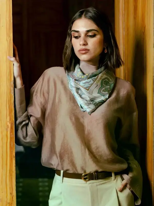ELIZABETTA Francesca Silk Scarf