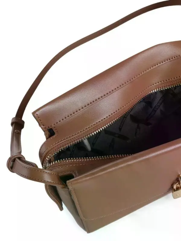 Armani Exchange Padlock-detail Cross Body Bag
