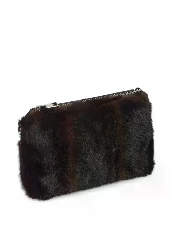 Apparis Amelia Faux-fur Crossbody Bag - Black