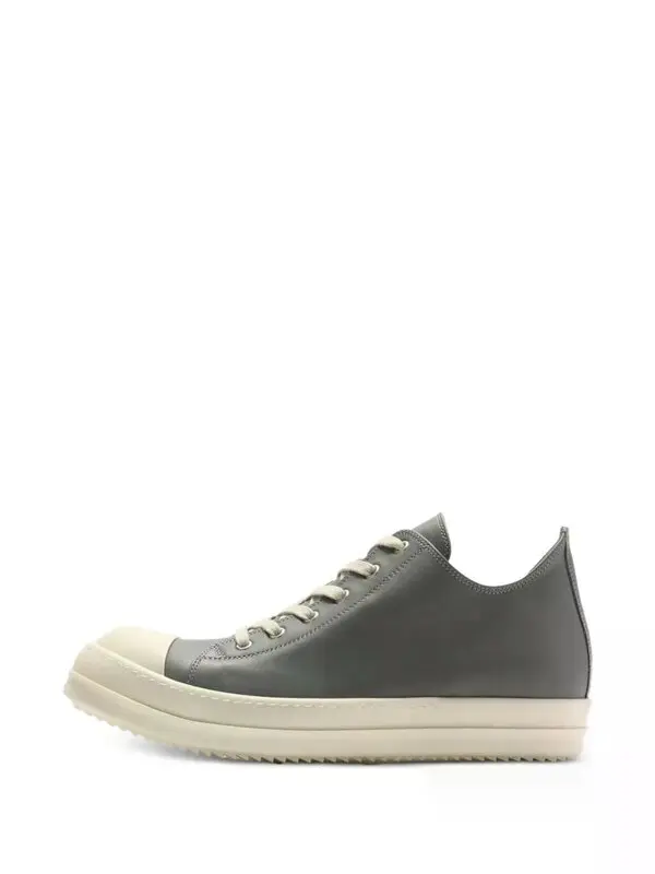 Rick Owens Concordians Leather Sneakers - Grey