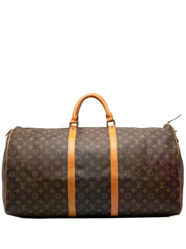 LOUIS VUITTON 1983 Monogram Keepall 60 Travel Bag