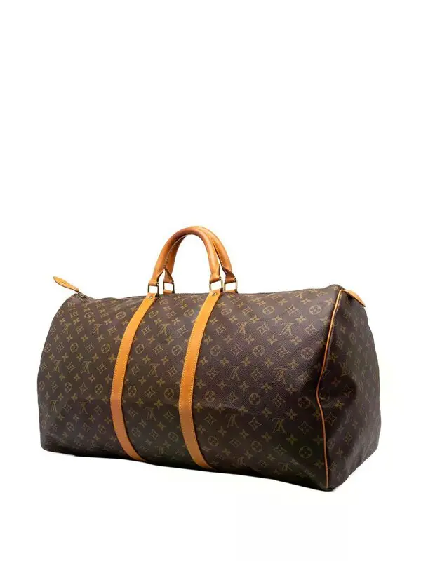 LOUIS VUITTON 1983 Monogram Keepall 60 Travel Bag