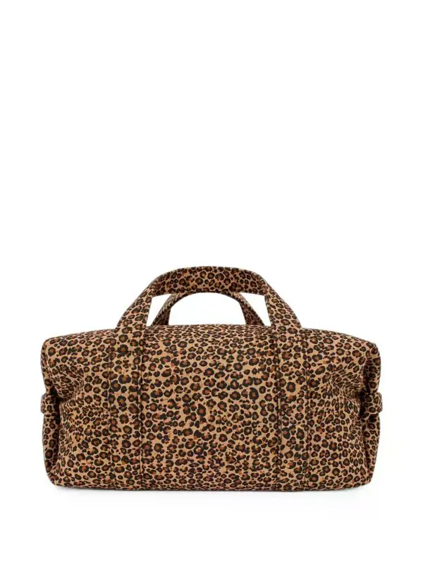 Repetto Medium Leopard-print Logo-print Shoulder Bag
