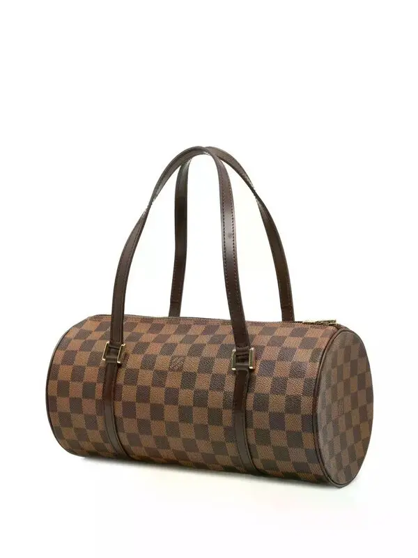 LOUIS VUITTON 2003 Damier Ebene Papillon 30 Handbag