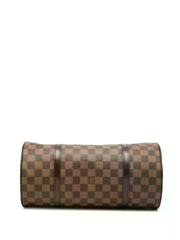 LOUIS VUITTON 2003 Damier Ebene Papillon 30 Handbag