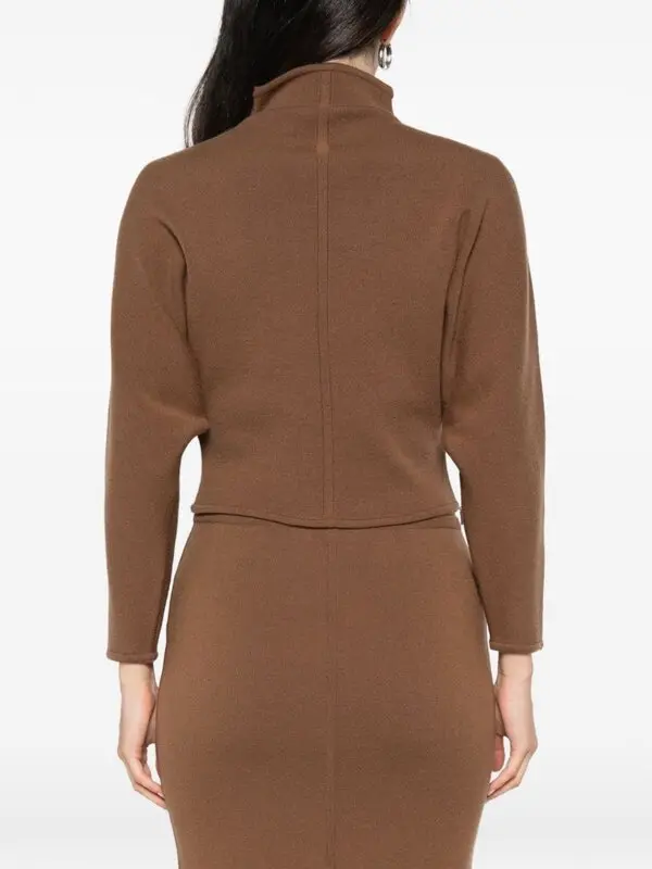 Max Mara Cashmere Turtle-neck Sweater - Brown