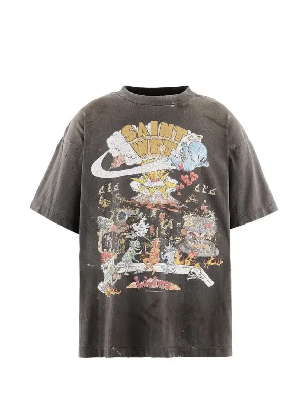 SAINT MXXXXXX Living T-shirt - Black