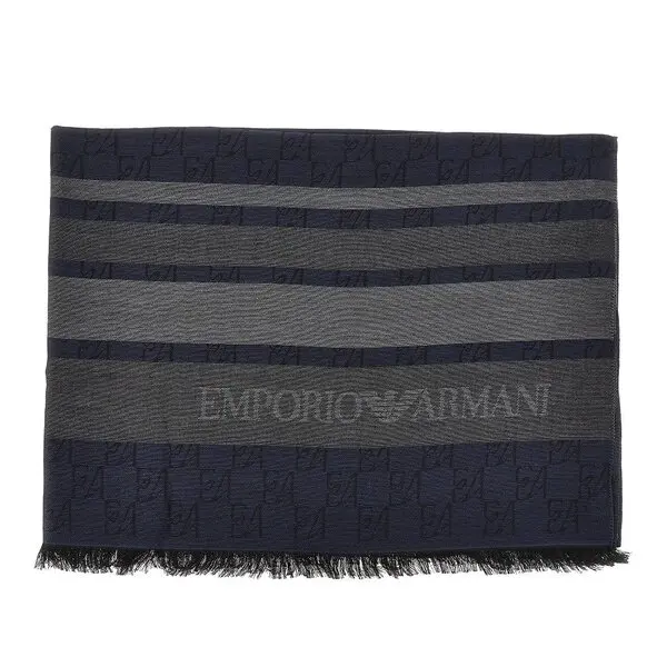 Emporio Armani Viscose And Modal-blend Scarf