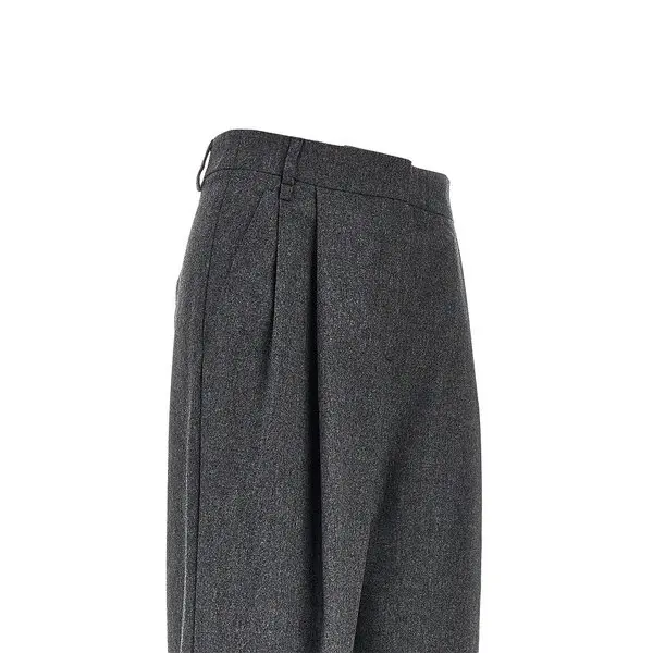 Emporio Armani Flannel Pants With Darts