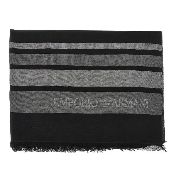 Emporio Armani Viscose And Modal-blend Scarf