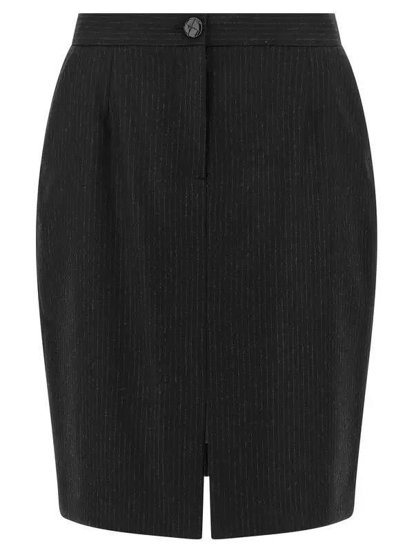 BLAZÉ MILANO Classy Carbon Popeye' Skirt - Black