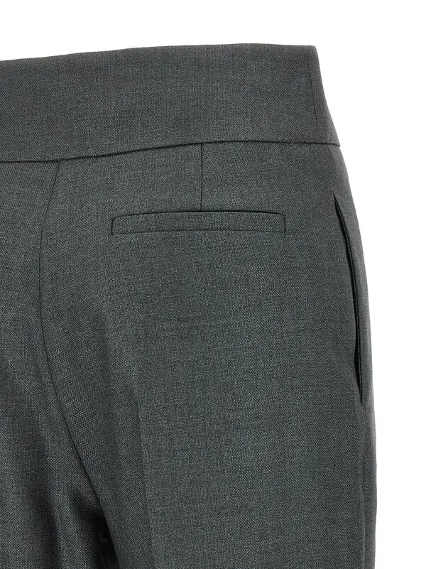 Valentino Garavani Textured Silk Wool Pants