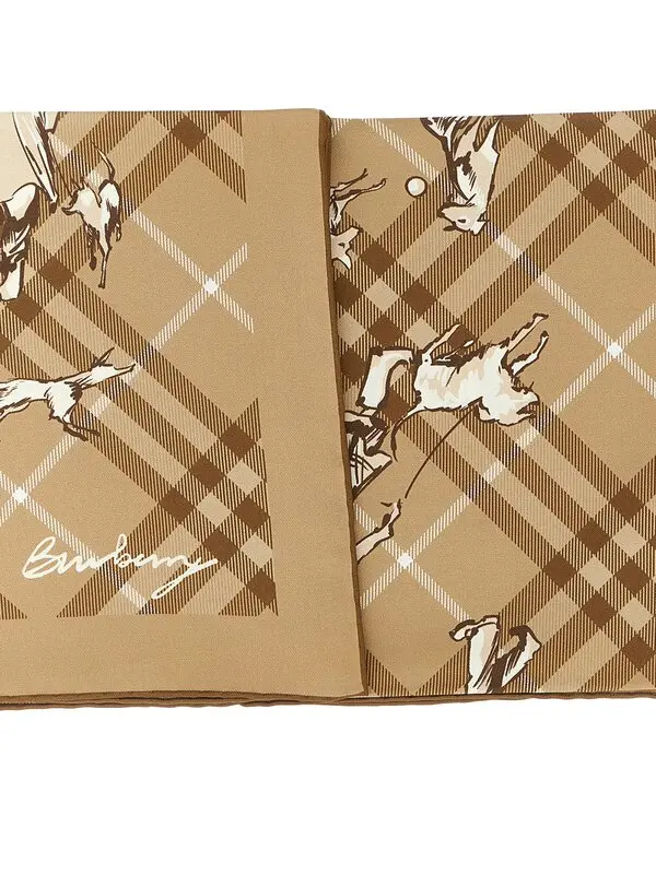 Burberry Check Mates' Scarf