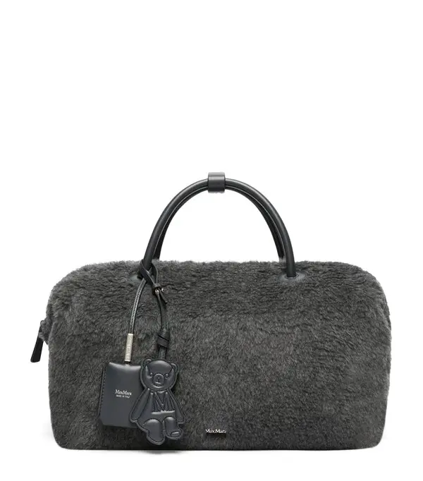 Max Mara Teddy Top-handle Bag - Grey