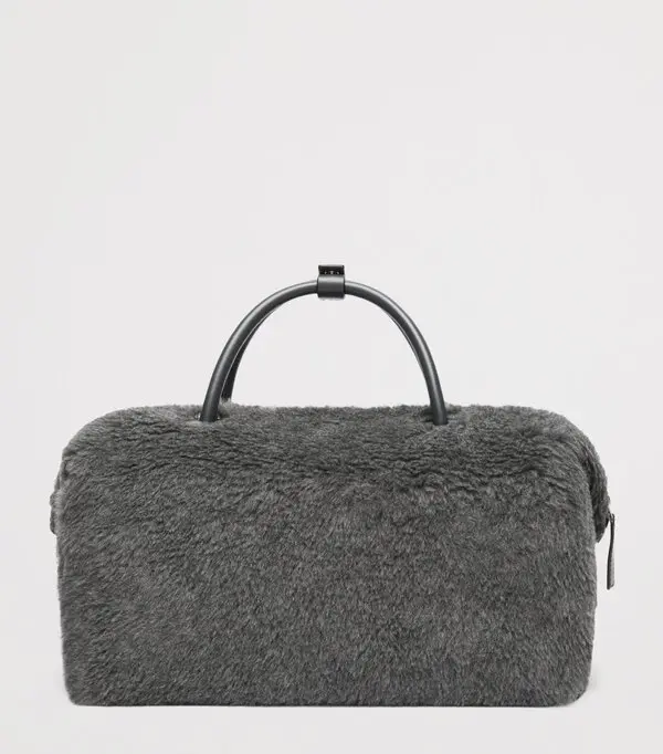 Max Mara Teddy Top-handle Bag - Grey