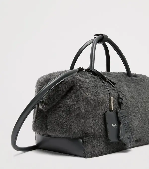Max Mara Teddy Top-handle Bag - Grey