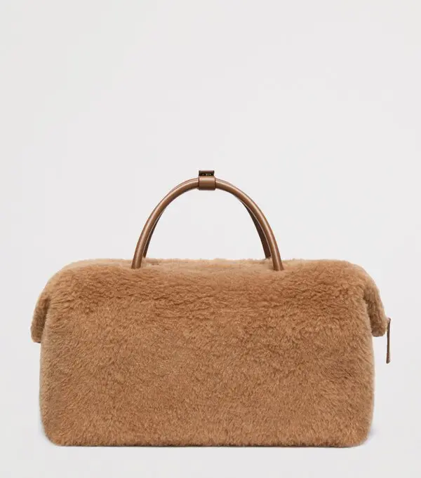 Max Mara Teddy Top-handle Bag - Beige
