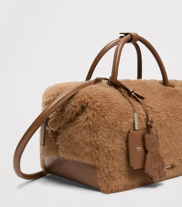 Max Mara Teddy Top-handle Bag - Beige