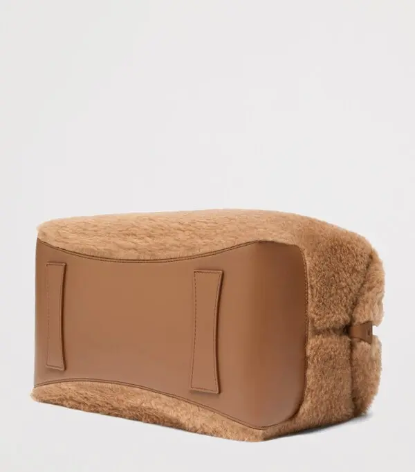 Max Mara Teddy Top-handle Bag - Beige