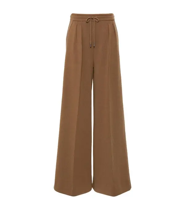 Max Mara Wool-cashmere Drawstring Trousers