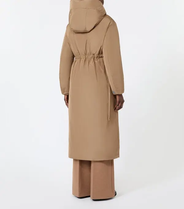 Max Mara Camel-wool Reversible Puffer Coat
