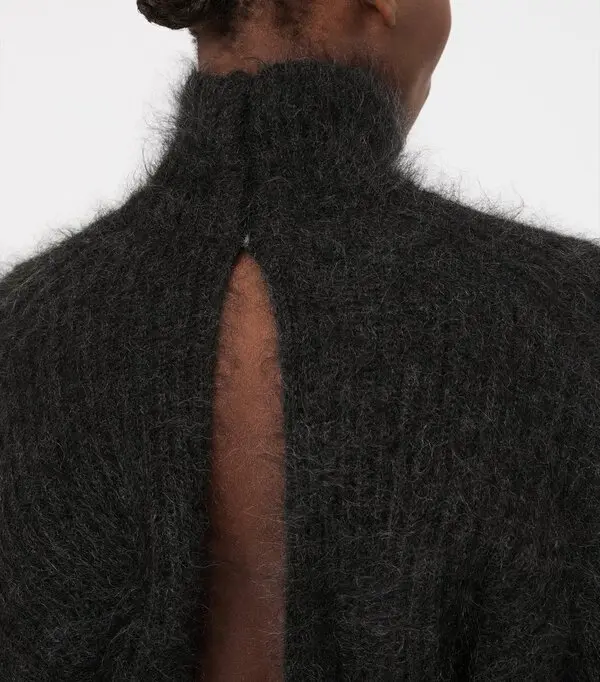 Max Mara Mohair-blend Cropped Sweater