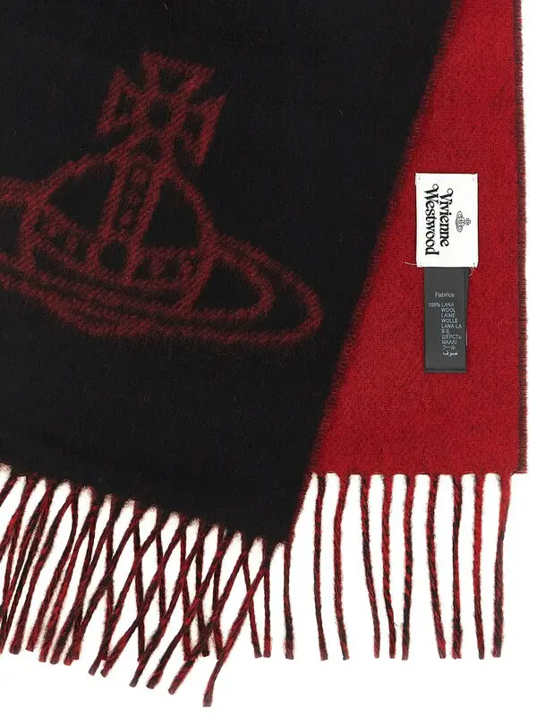 VIVIENNE WESTWOOD Orb' Double-face Scarf