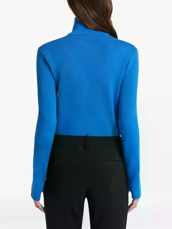 COURREGES Logo-patch Zipped Cardigan