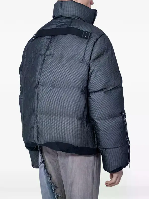 Rick Owens Quilted High-neck Jacket