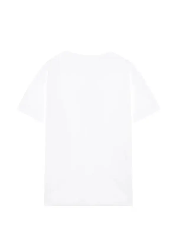 MAISON MARGIELA Logo Cotton T-shirt - White