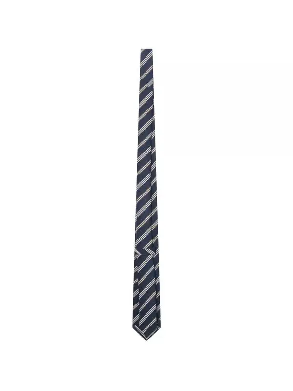 Kiton Striped Wool Tie