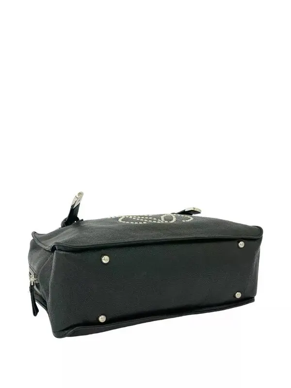 Loewe 2000-2026 Leather Studded Anagram Handbag