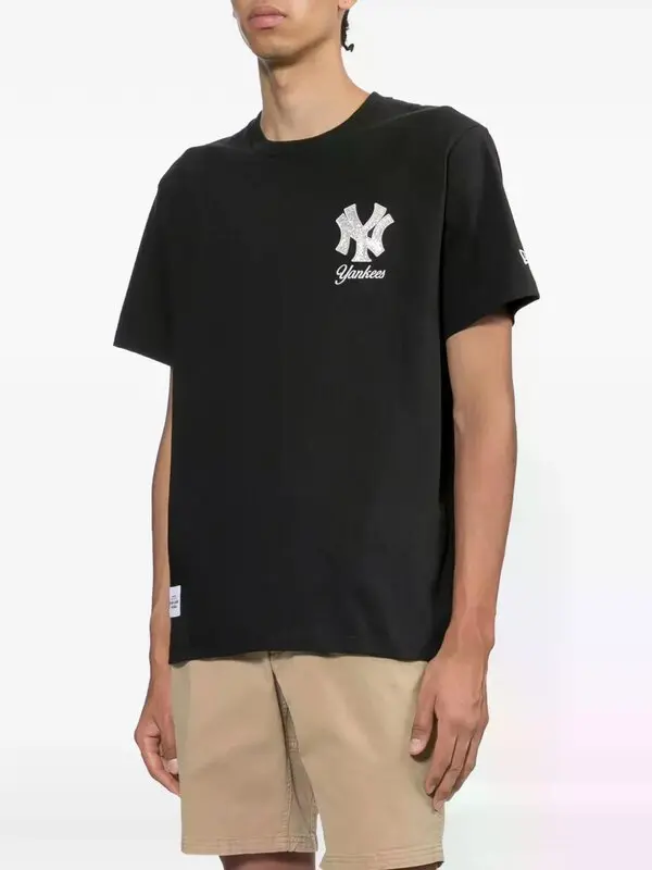 New Era Logo-patch Cotton T-shirt