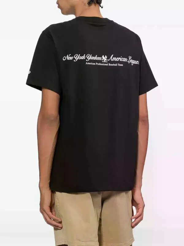 New Era Logo-patch Cotton T-shirt