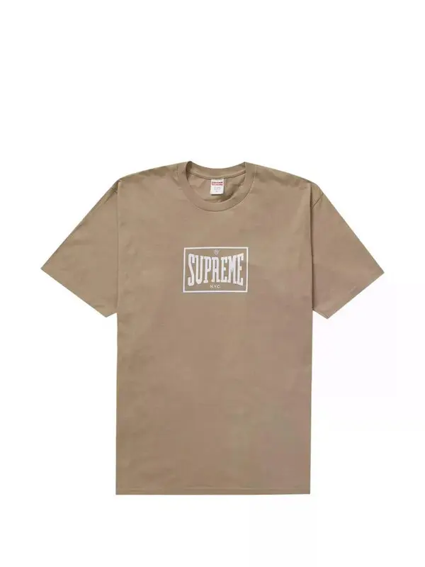 Supreme Warm Up Logo-print T-shirt