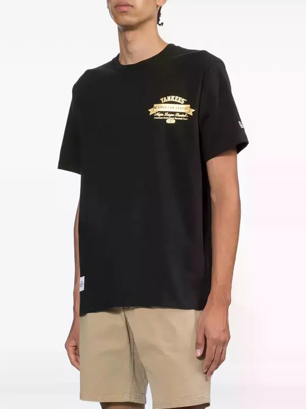 New Era Yankees Logo-print T-shirt