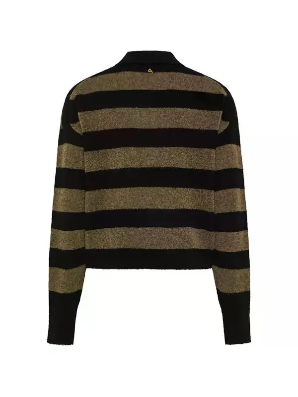 CYCLE Vera Striped Polo Top