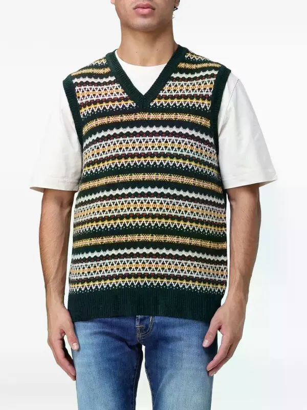 SEBAGO V-neck Sweater Vest
