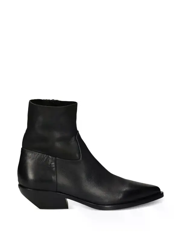 Elena Iachi Pointed-toe Leather Boots