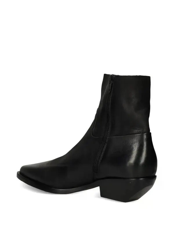 Elena Iachi Pointed-toe Leather Boots