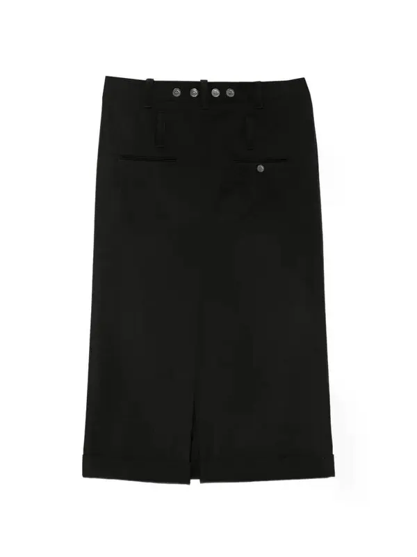 Marni Button-detail Pencil Midi Skirt