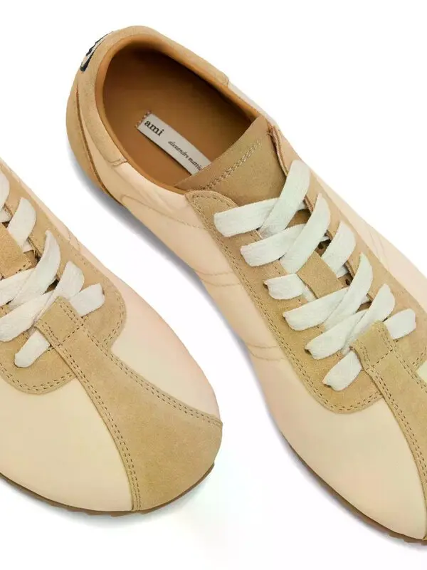 AMI Paris Nylon Soft Sneakers