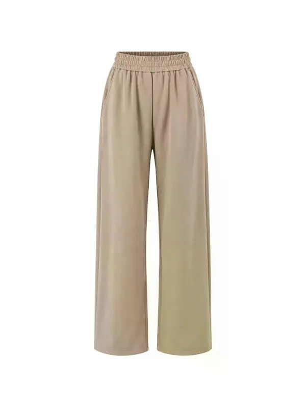 ELEH Elasticated Wide-leg Trousers