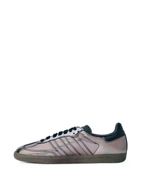 Adidas Samba Metallic-panel Sneakers - Pink