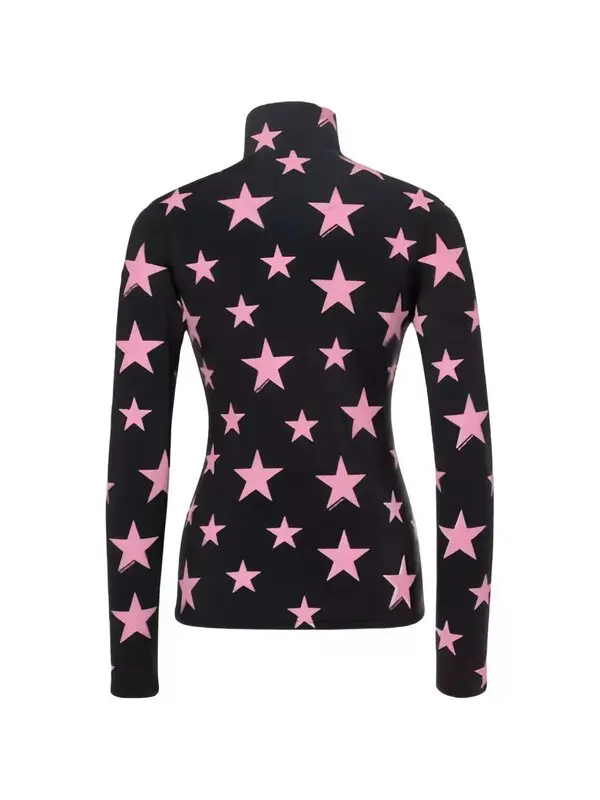 Goldbergh Lunaria Star-print Half-zip Sweatshirt