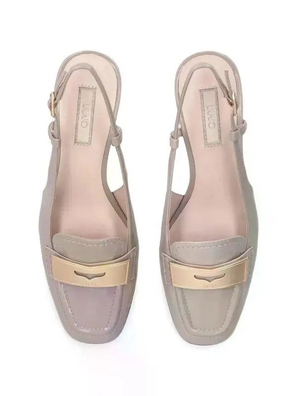 Liu Jo Benny Patent-leather Slingback Pumps