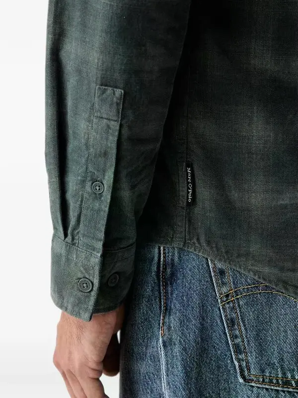Marc O'polo Check-pattern Corduroy Shirt